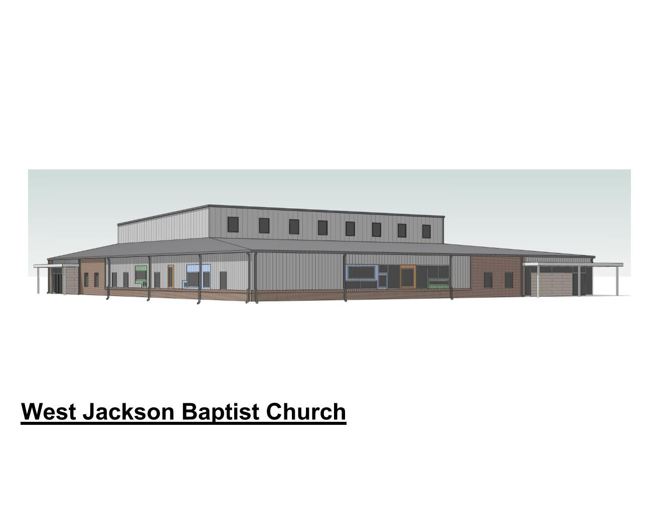 Coming Soon: West Jackson Baptist Missions Center – Master Craft Builders